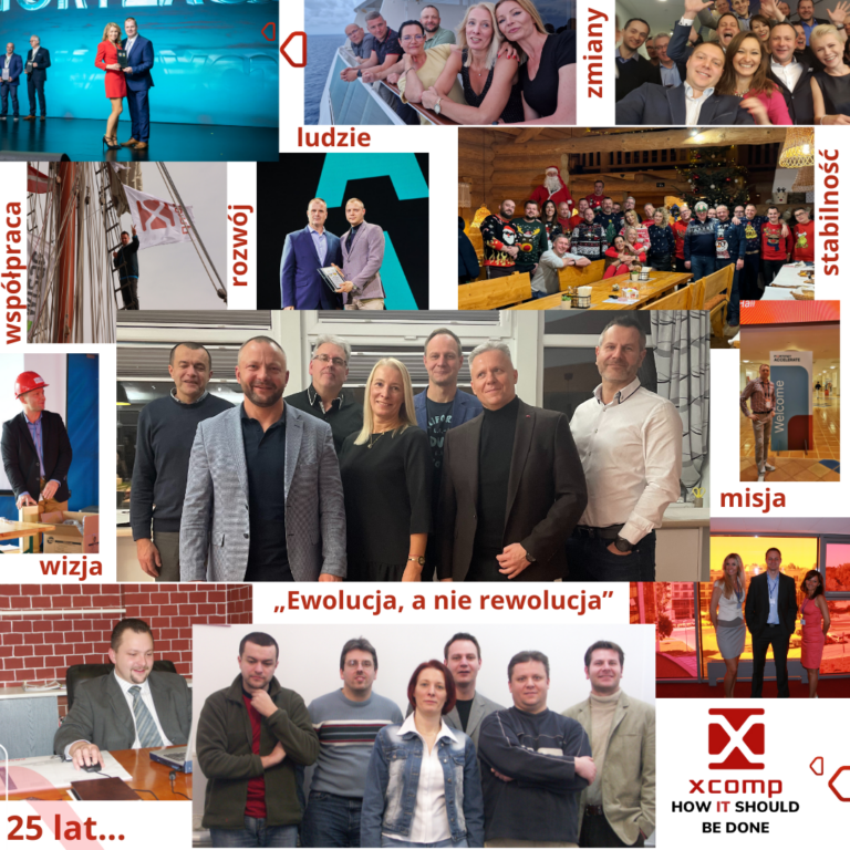 🔔Xcomp: 25 lat wspólnej historii. Od wizji do realizacji.🔔 - Xcomp